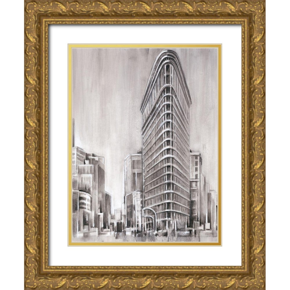 Harper, Ethan 25x32 Gold Ornate Wood Framed with Double Matting Museum ...