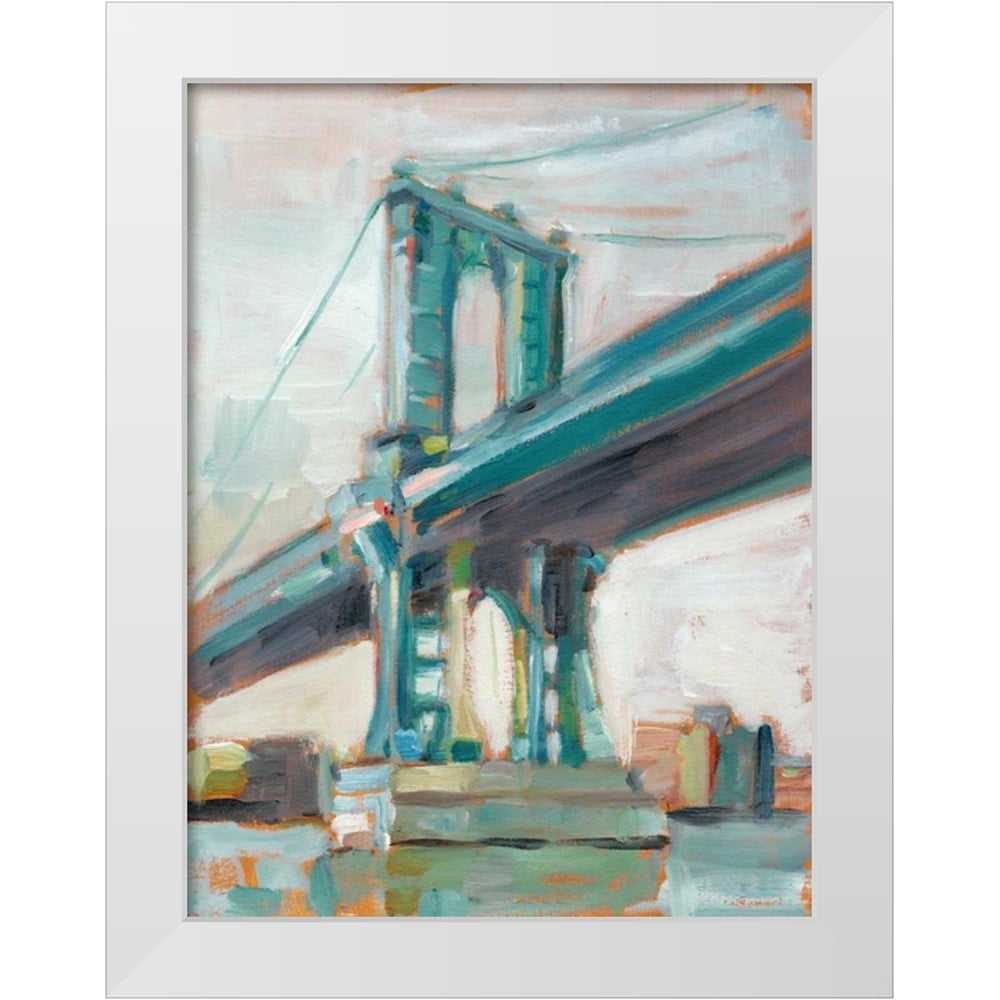 Harper, Ethan 25x32 White Modern Wood Framed Museum Art Print Titled ...