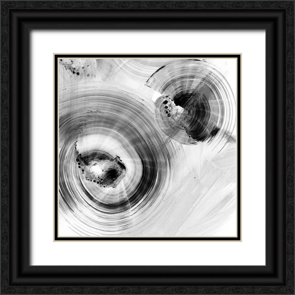 Harper, Ethan 26x26 Black Ornate Wood Framed with Double Matting Museum ...