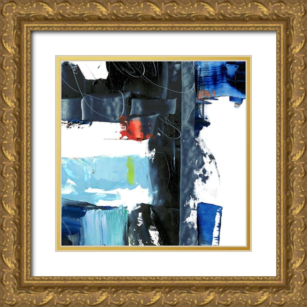 Harper, Ethan 26x26 Gold Ornate Wood Framed with Double Matting Museum ...