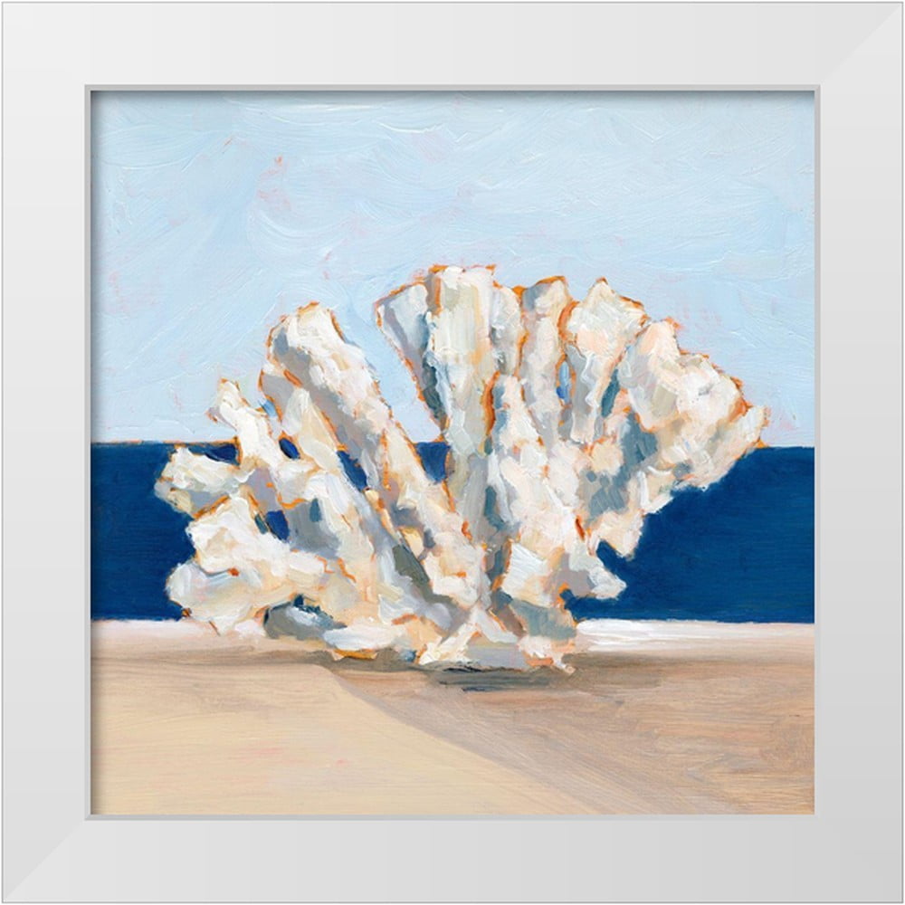 Harper, Ethan 26x26 White Modern Wood Framed Museum Art Print Titled ...