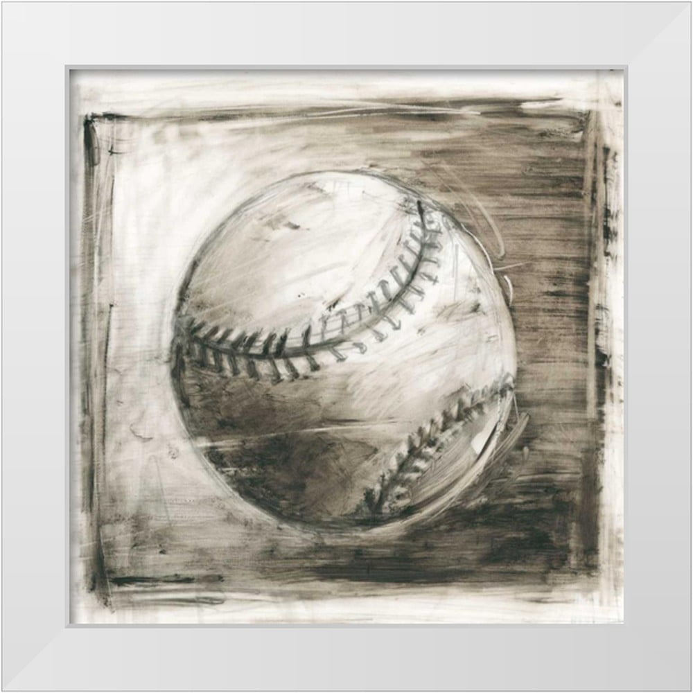 Harper, Ethan 26x26 White Modern Wood Framed Museum Art Print Titled ...