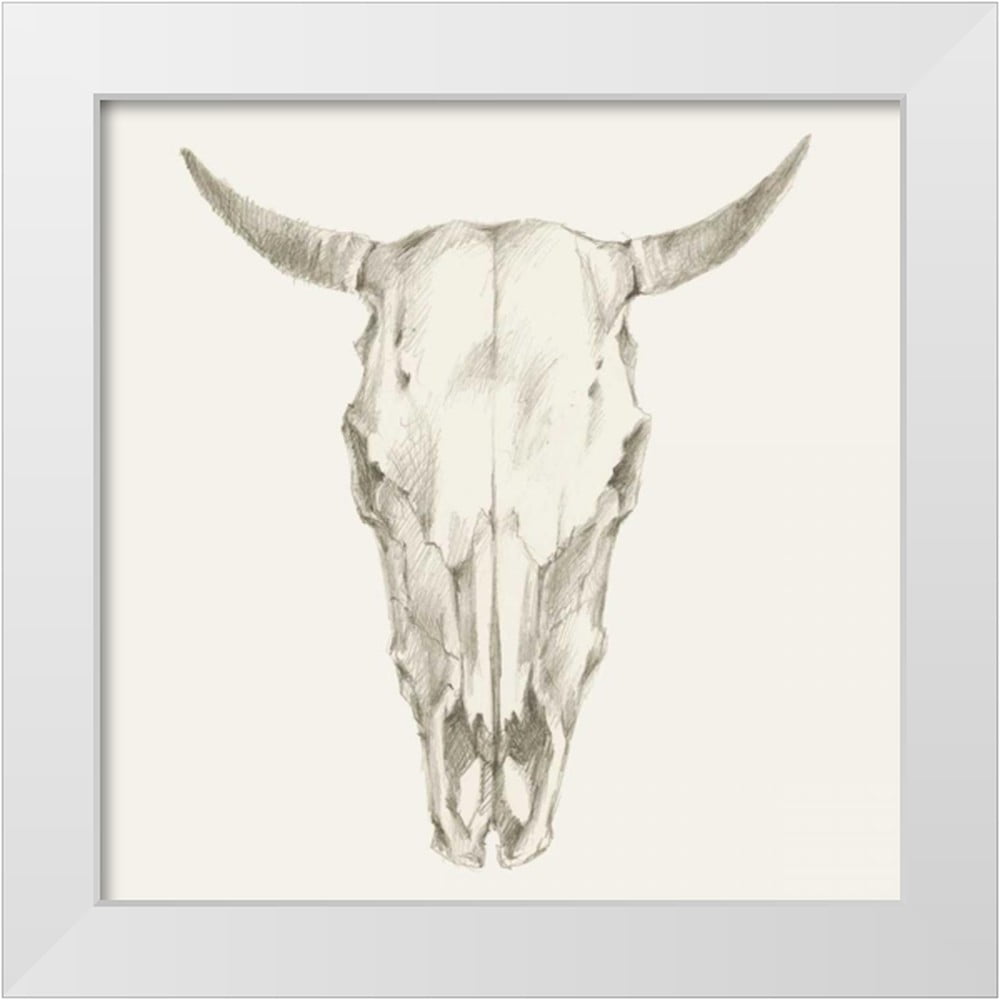 Harper, Ethan 26x26 White Modern Wood Framed Museum Art Print Titled ...