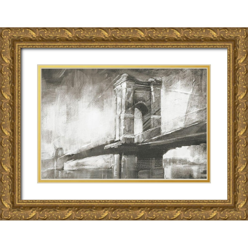 Harper, Ethan 32x23 Gold Ornate Wood Framed with Double Matting Museum ...