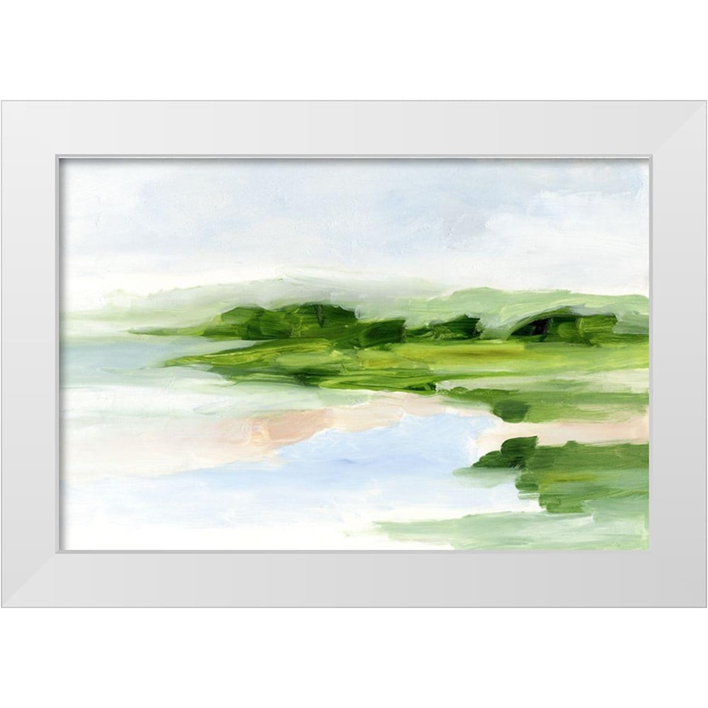 Harper, Ethan 32x23 White Modern Wood Framed Museum Art Print Titled ...