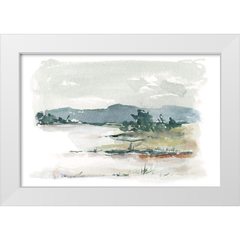 Harper, Ethan 32x23 White Modern Wood Framed Museum Art Print Titled ...