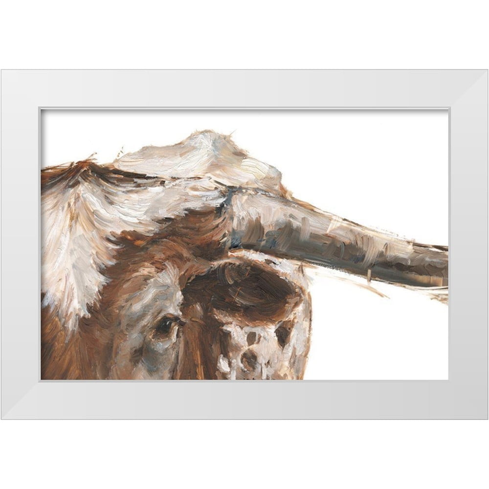 Harper, Ethan 32x23 White Modern Wood Framed Museum Art Print Titled ...