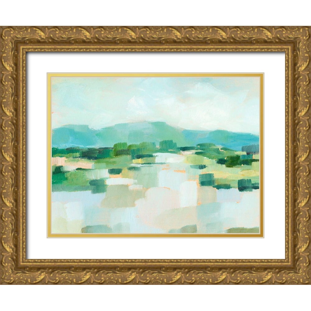 Harper, Ethan 32x25 Gold Ornate Wood Framed with Double Matting Museum ...