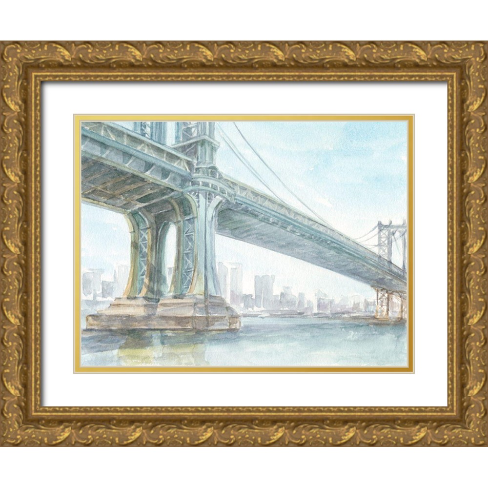 Harper, Ethan 32x25 Gold Ornate Wood Framed with Double Matting Museum ...