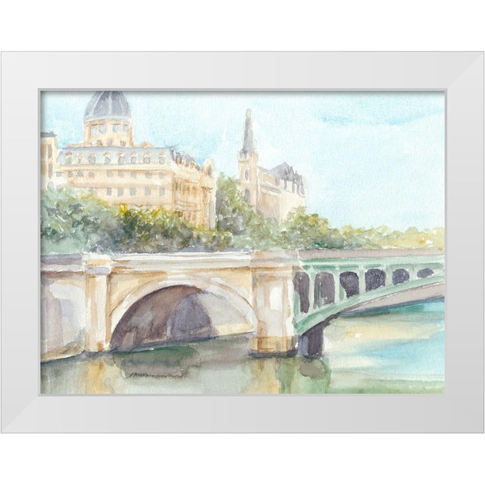 Harper, Ethan 32x25 White Modern Wood Framed Museum Art Print Titled ...