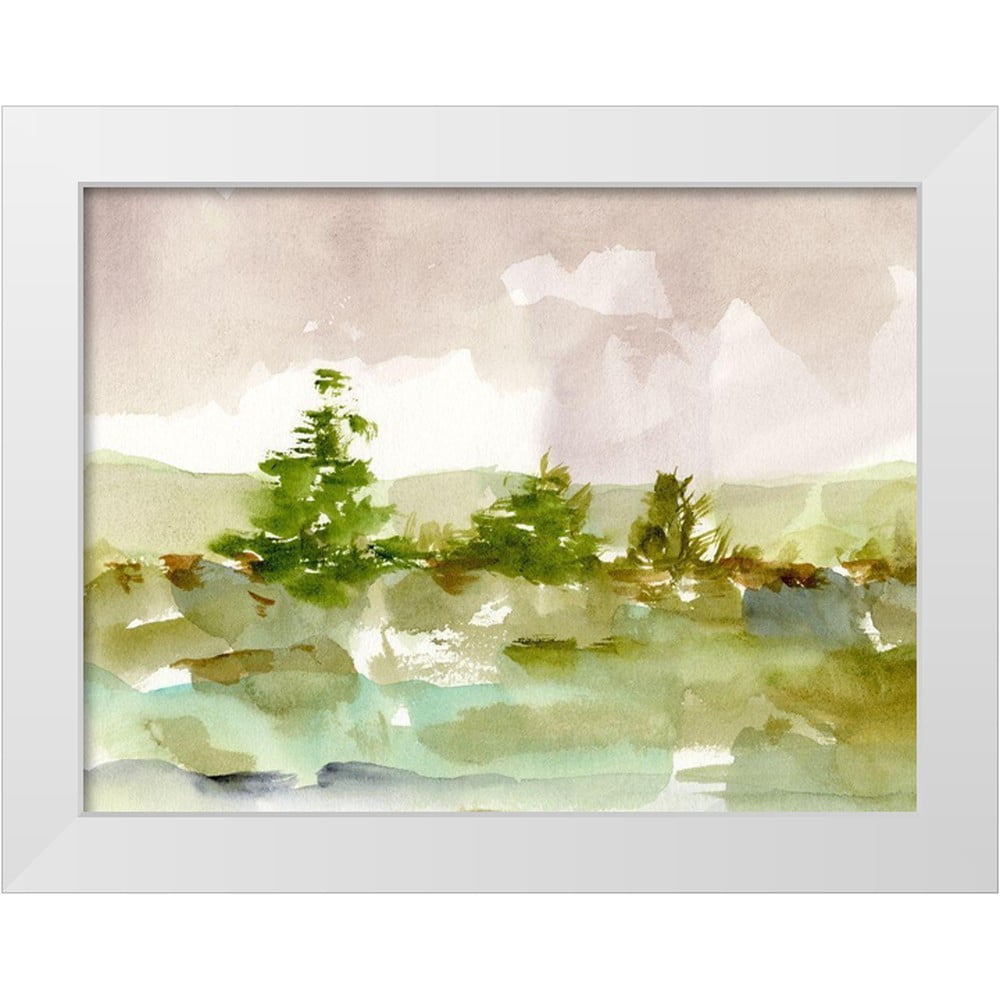 Harper, Ethan 32x25 White Modern Wood Framed Museum Art Print Titled ...