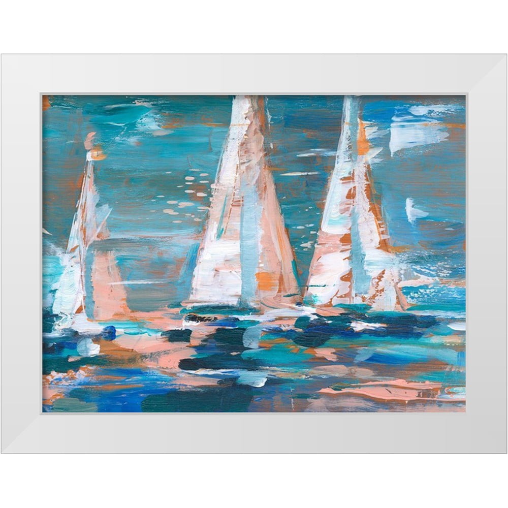 Harper, Ethan 32x25 White Modern Wood Framed Museum Art Print Titled ...