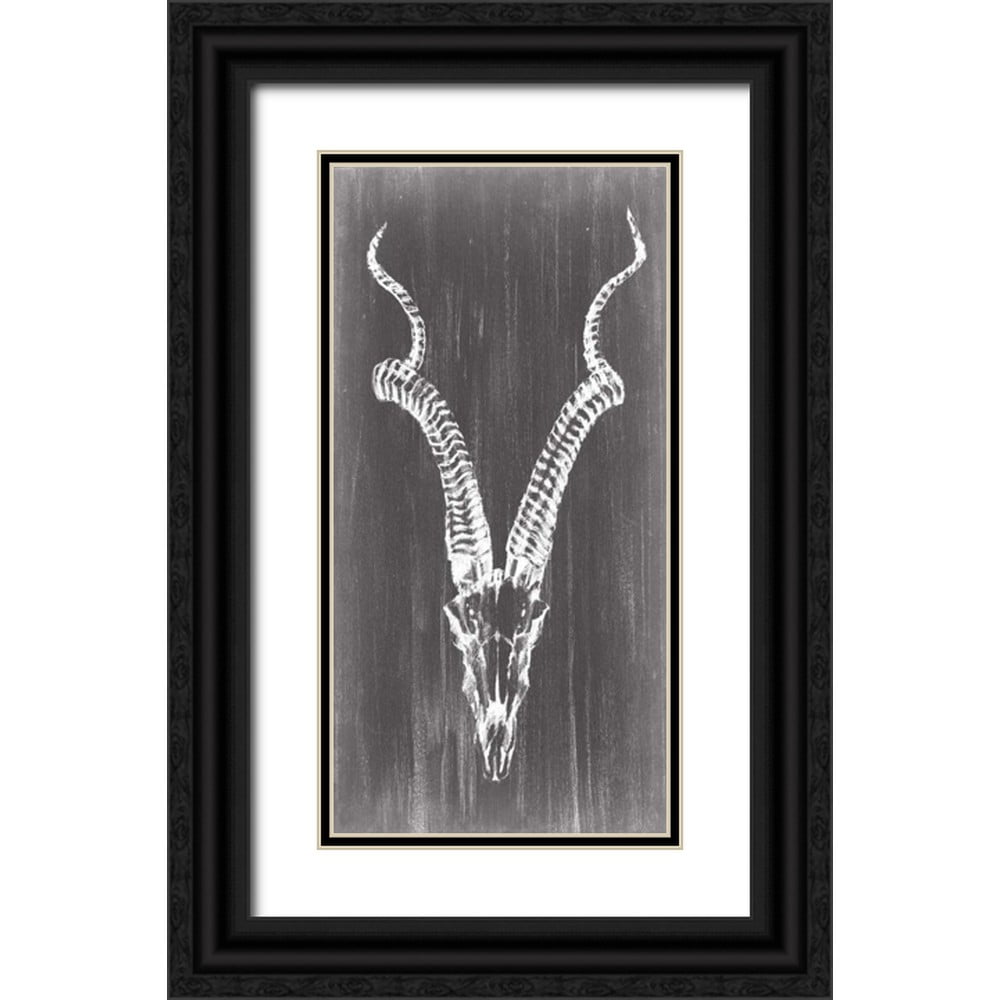 Harper, Ethan 9x14 Black Ornate Wood Framed with Double Matting Museum ...