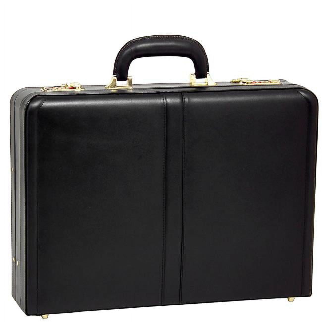 Harper Expandable Attache Case, Black - Walmart.com