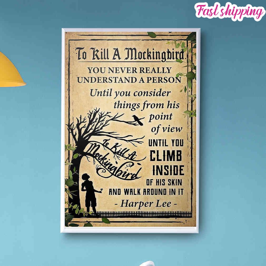 Harper Lee To Kill A Mockingbird Poster Prints Poster Wall Art Vertical ...