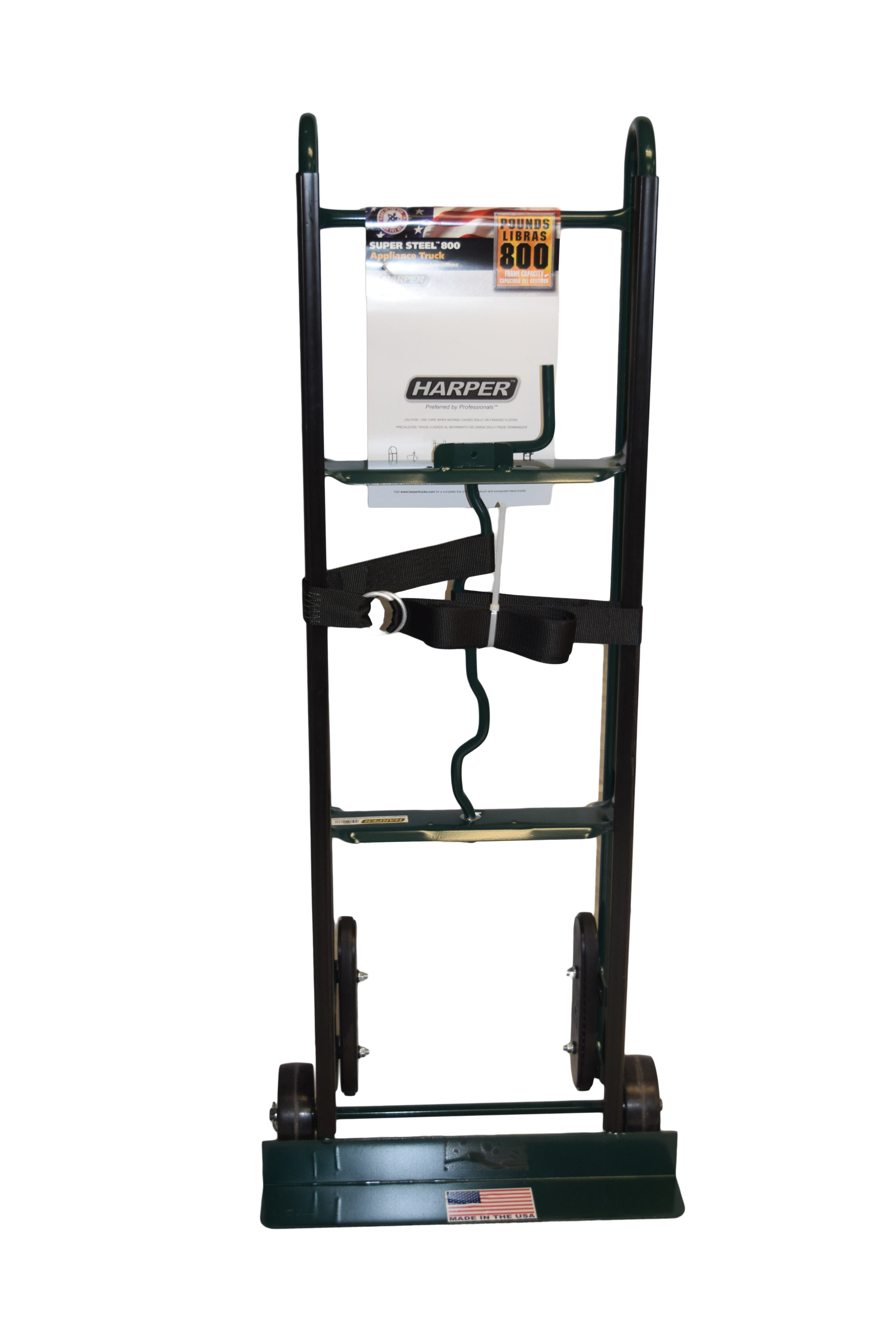 Harper Trucks 6781 800 lb. Capacity Appliance Hand Truck Dolly (Dark ...