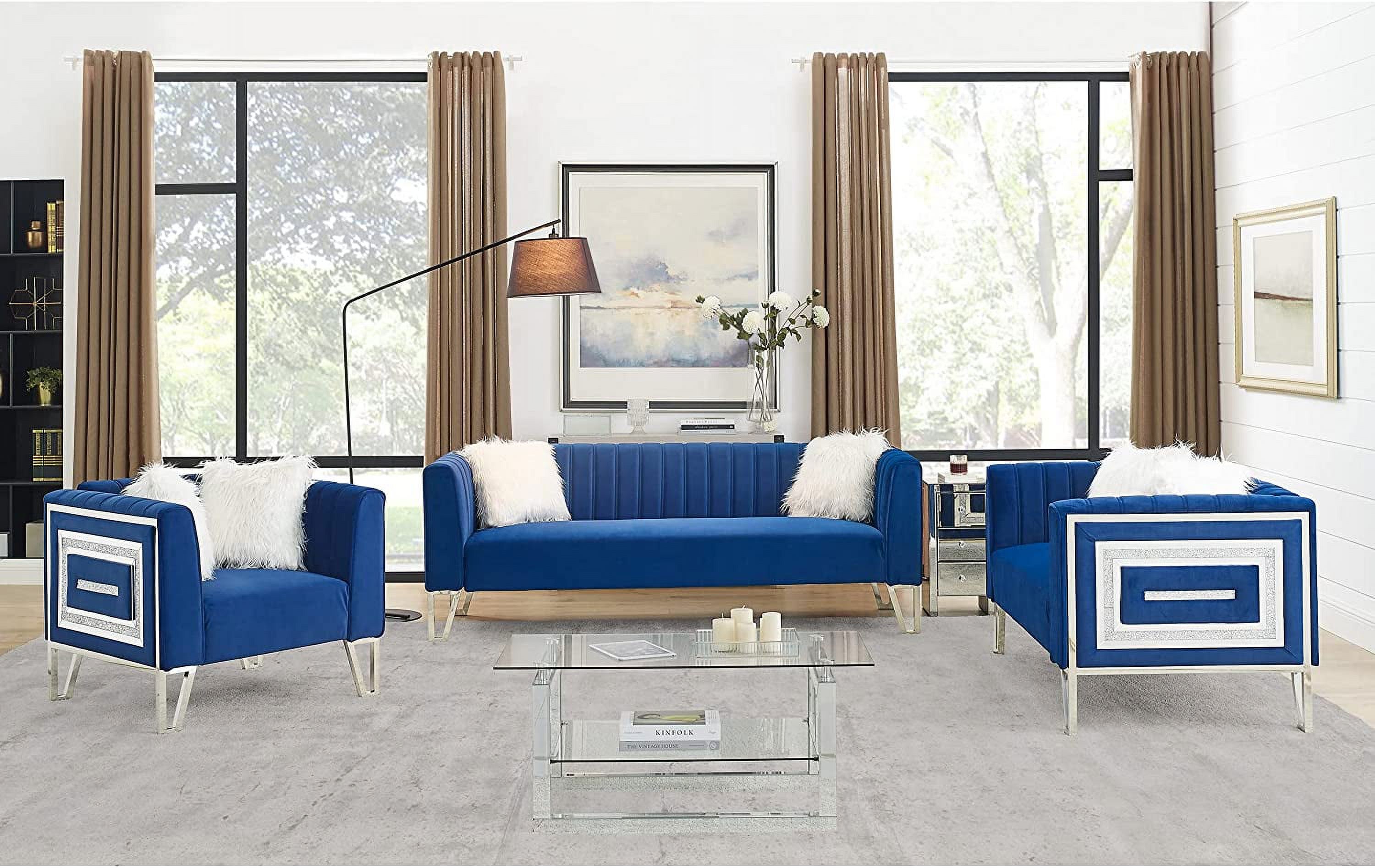 Harper & Bright Designs 3-Piece Living Room Sectional Sofa Set Modern ...