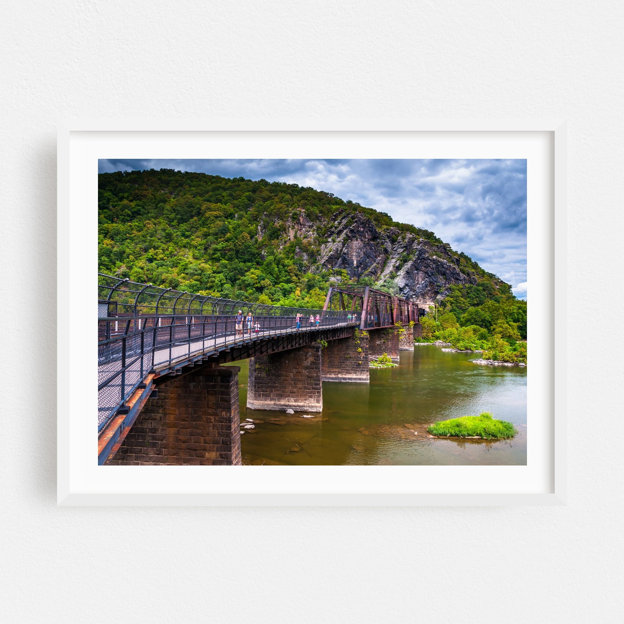 Harper's Ferry Bridge - Harpers Ferry West Virginia Photography Bridge ...
