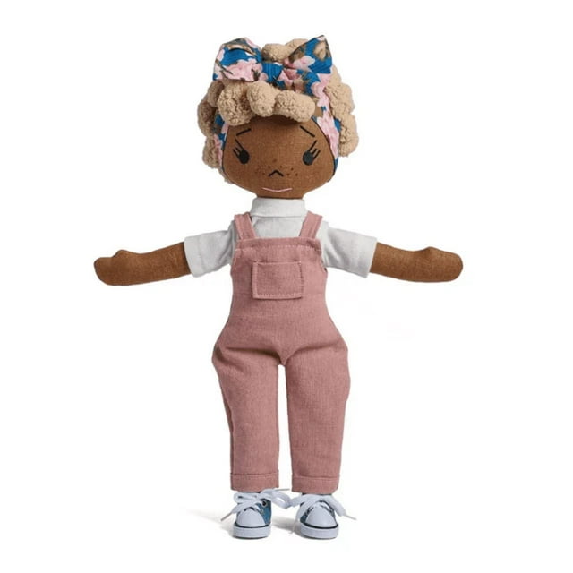 HarperIman 14'' Aaliyah Plush Toy - Adorable Doll for Imaginative Play ...
