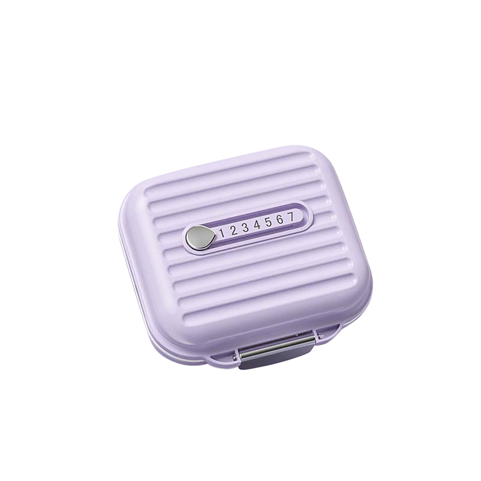 Harpi Medicine Pill Organizer, Portable Medication Box Small Dispenser ...