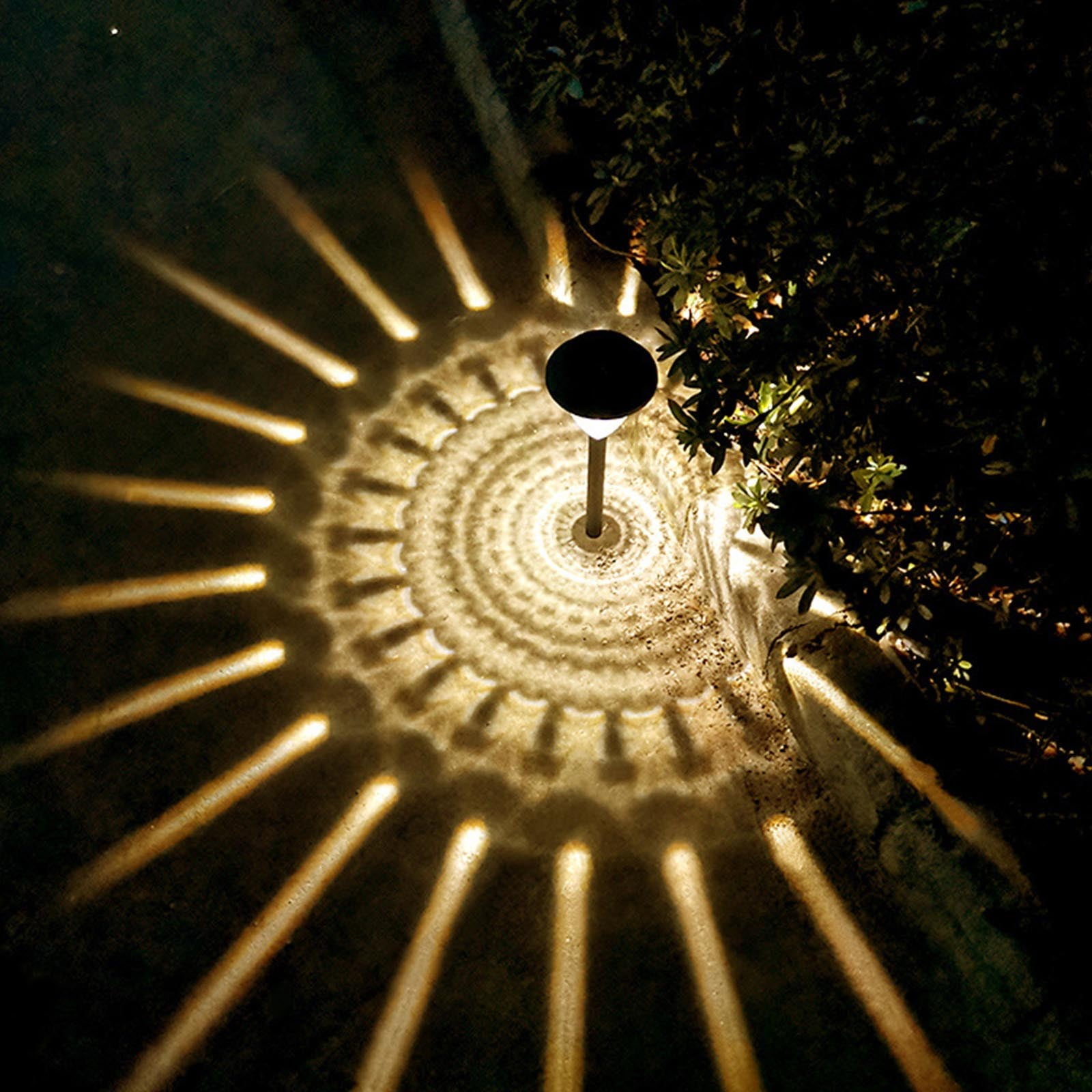 Harpi Pathway Lights Solar Powered Solar Light and Shadow Lights ...