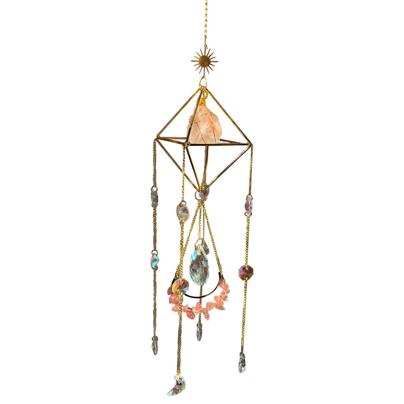 Harpi Wind Chimes for Outside Clearance, Crystal Wind Chime Pendant ...