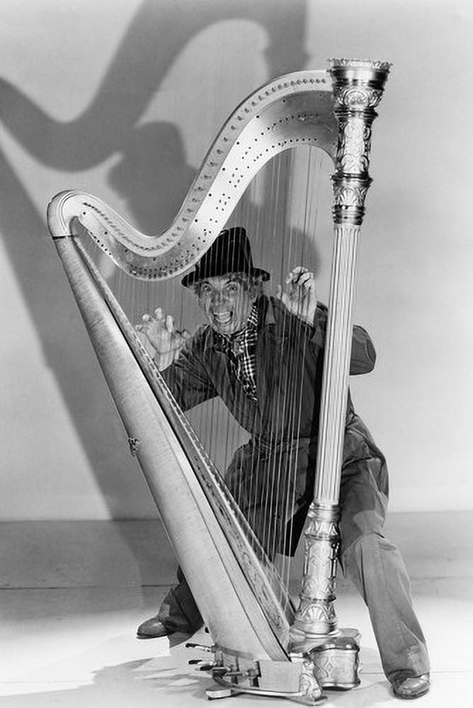 Harpo Marx Color Photo