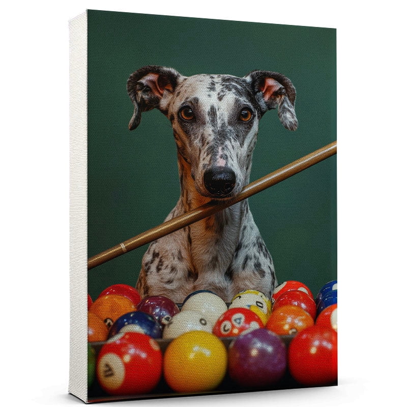 Harrier Dog Canvas Billiards Canvas – Cute Harrier Canvas Wall Art of ...