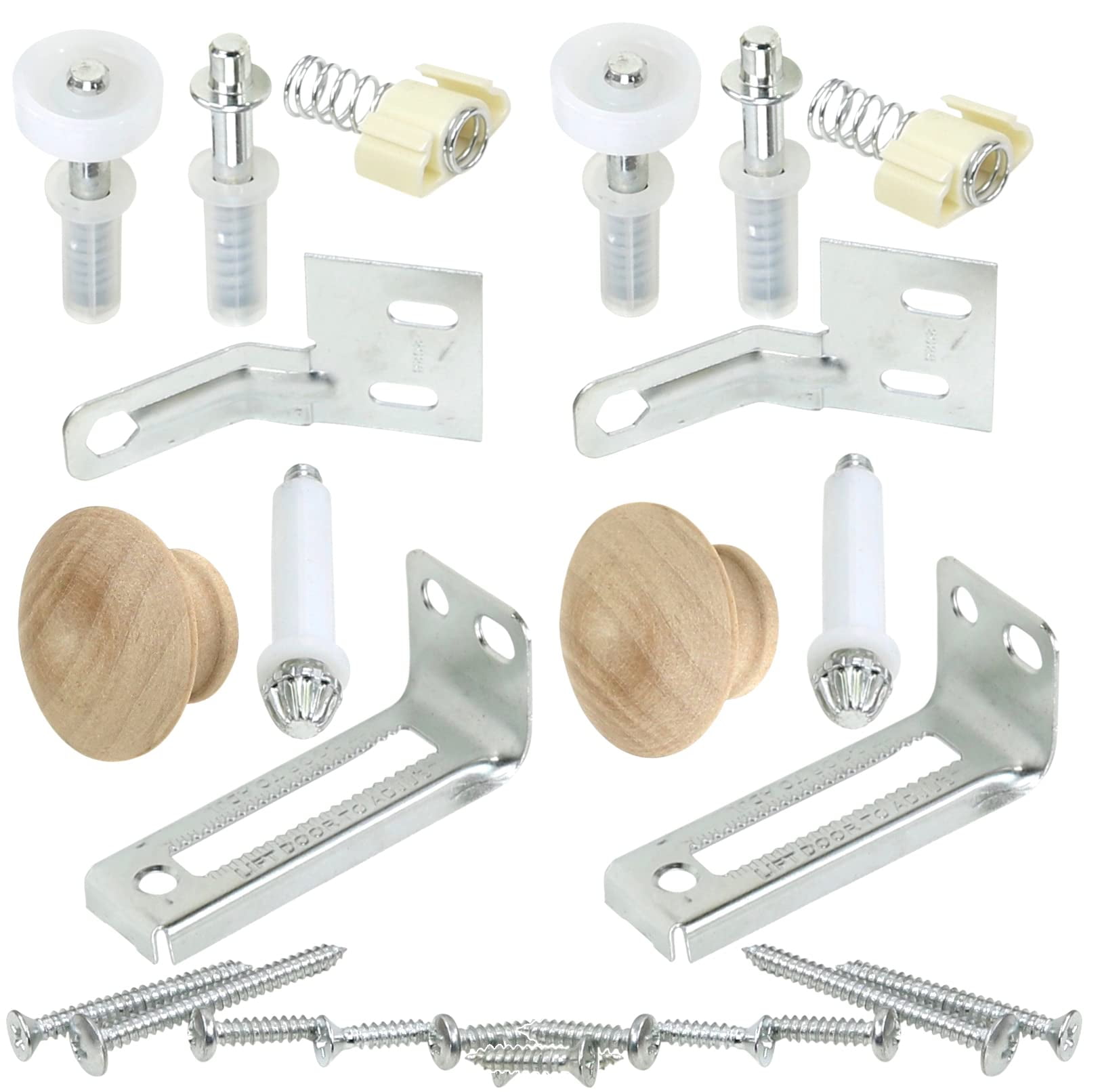 Harrier Hardware Bifold Door Hardware Repair & Replacement Kit, 2-Door ...