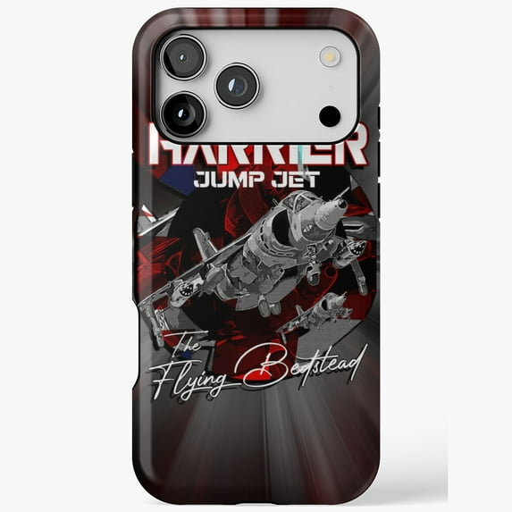 Harrier Jump Jet Military Fighter Aircraft Art Phone Case Compatible ...