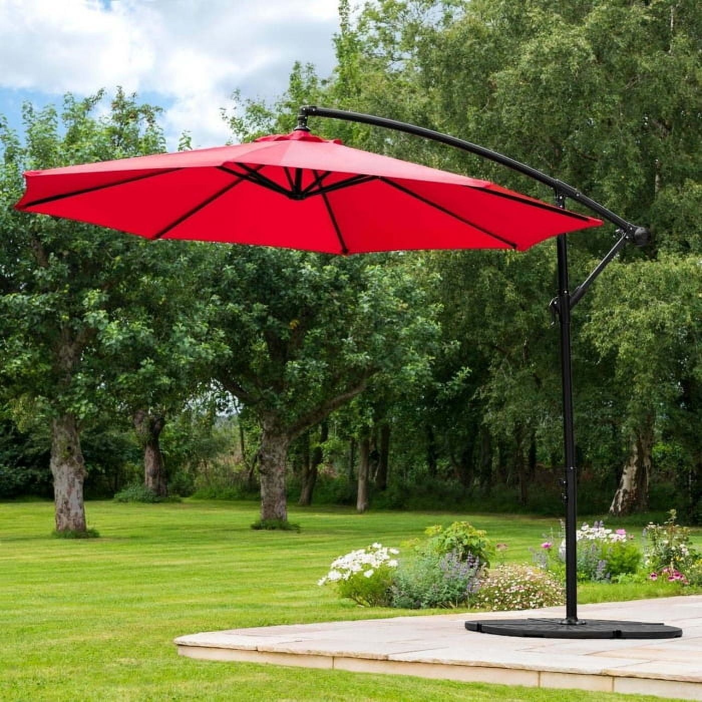 Harrier Overhanging Cantilever Parasol – Adjustable, Weather-Resistant ...