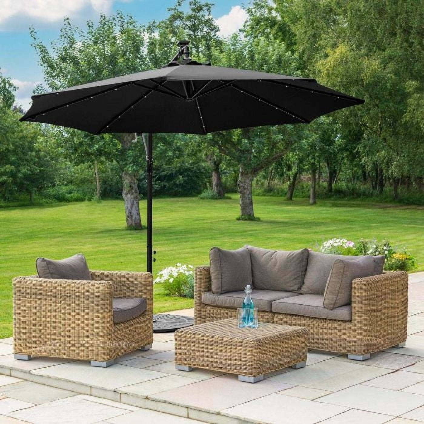 Harrier Overhanging Cantilever Parasol – Adjustable, Weather-Resistant ...