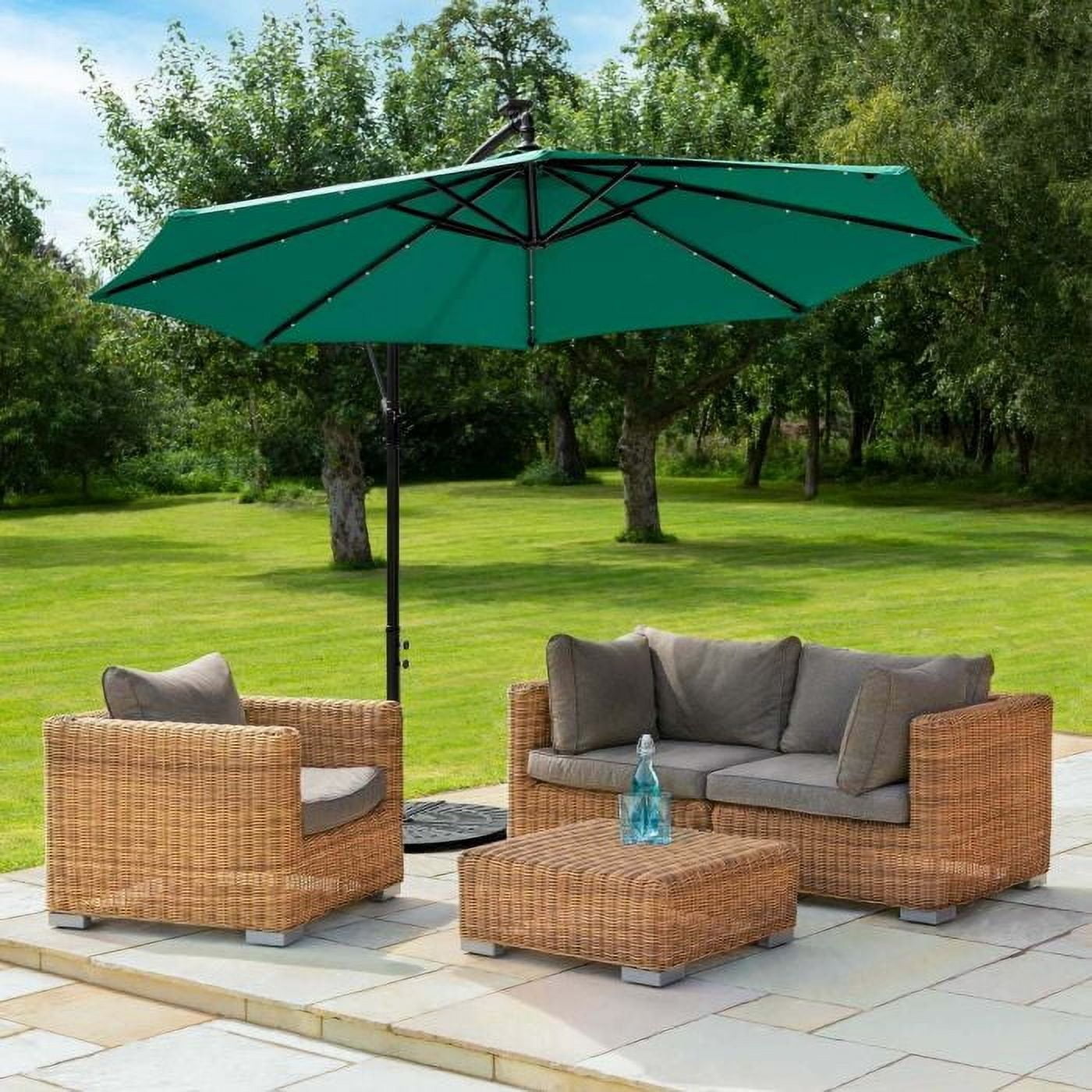 Harrier Overhanging Cantilever Parasol – Adjustable, Weather-Resistant ...