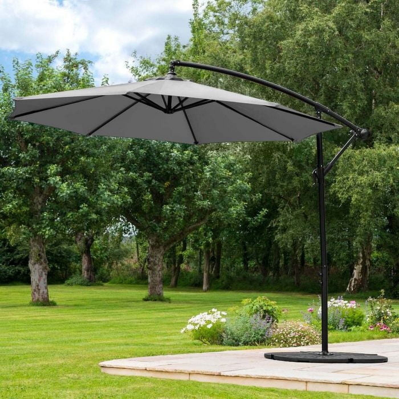 Harrier Overhanging Cantilever Parasol – Adjustable, Weather-Resistant ...