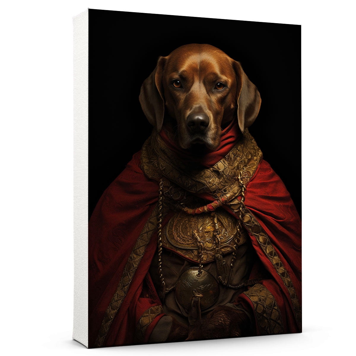 Harrier Pet Portrait in a Royal Costume Dog in a Costume Portrait Dog ...