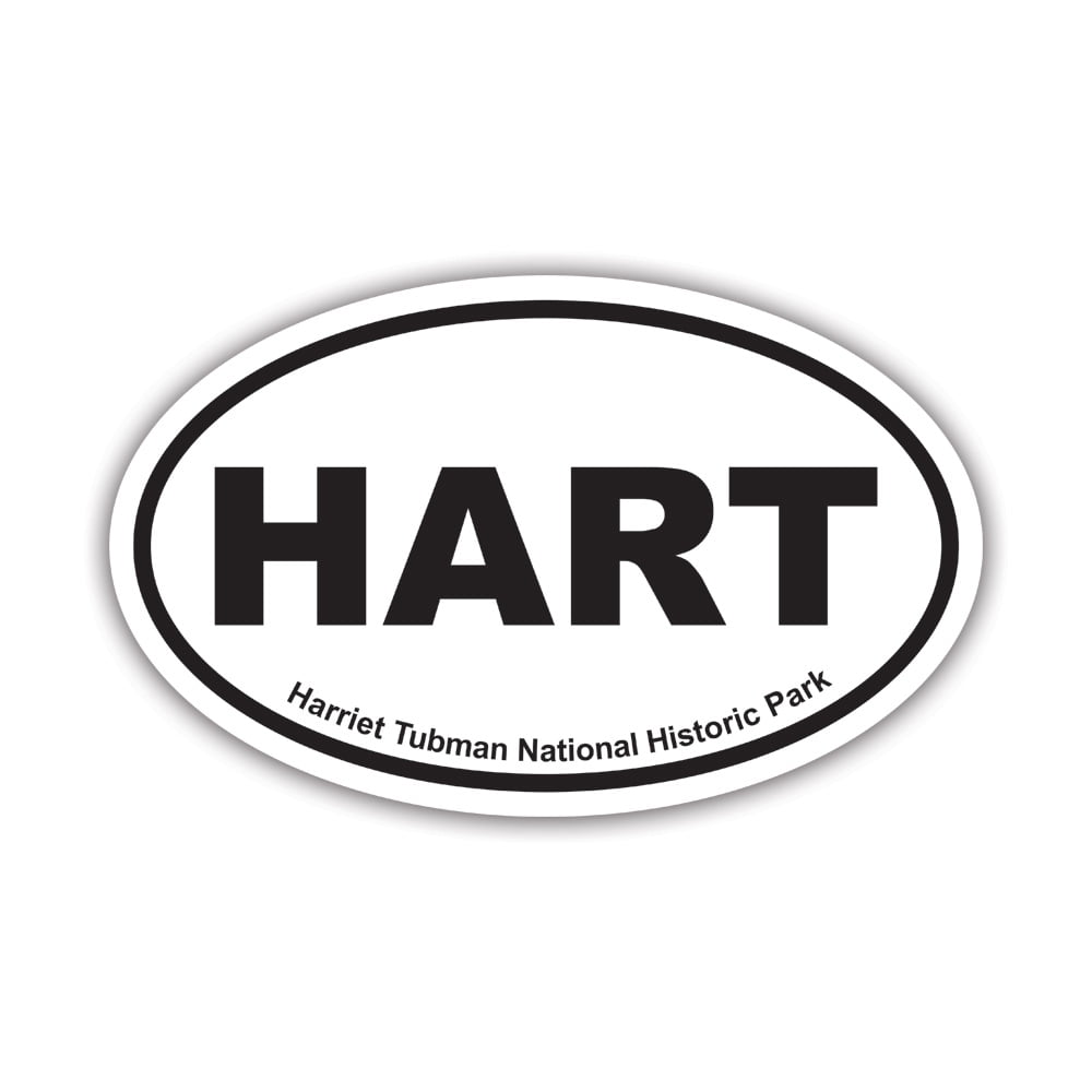 Harriet Tubman National Historic Park HART Oval Sticker Decal - Self ...