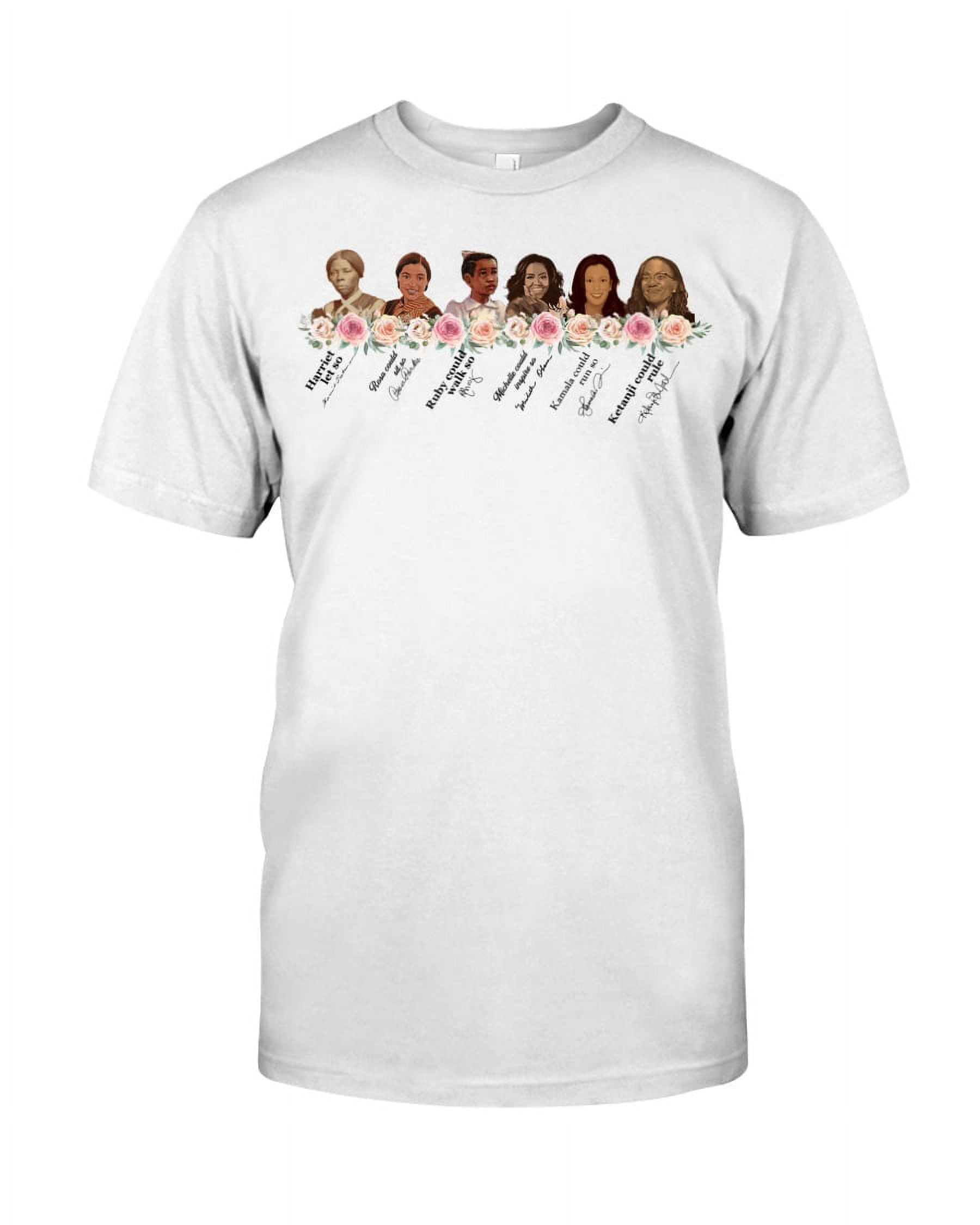 Harriet led flower - Black Women in History Premium Fit Mens Tshirt ...