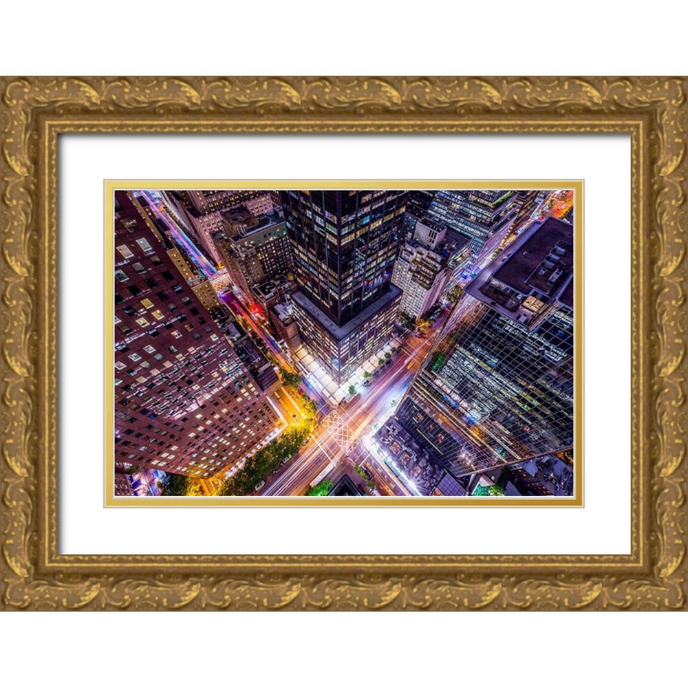 Harriman, Toby 18x13 Gold Ornate Wood Framed with Double Matting Museum ...