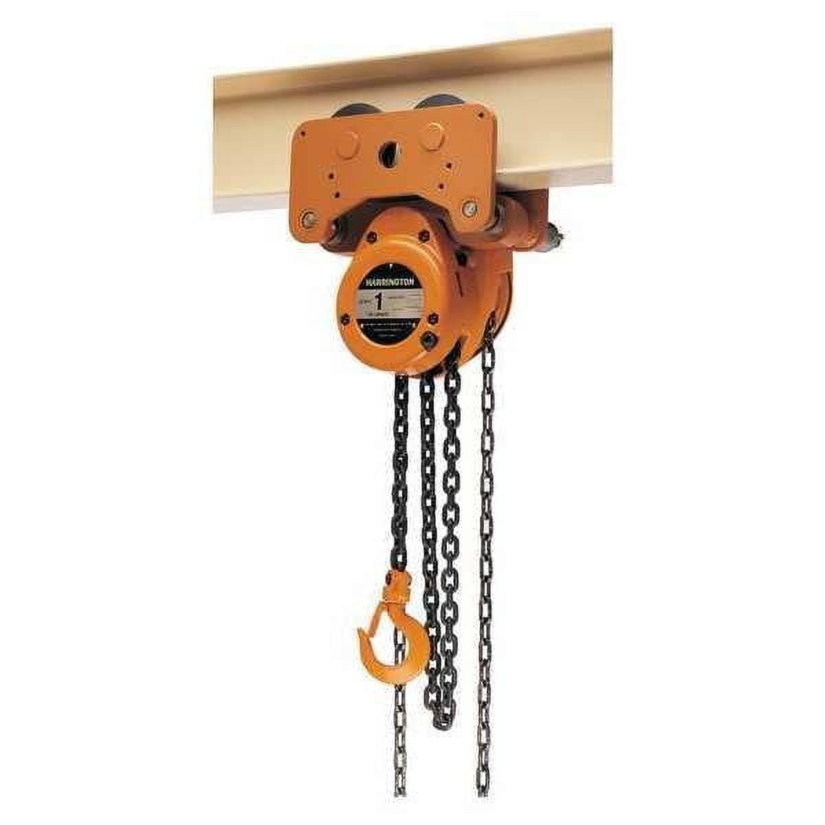 Harrington Hoist/Trolley,2000 lb.,10 ft.Lift NTH010-10 - Walmart.com