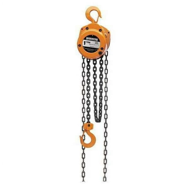 Harrington Manual Chain Hoist,2000 lb.,Lift 20 ft. CF010-20 - Walmart Business Supplies