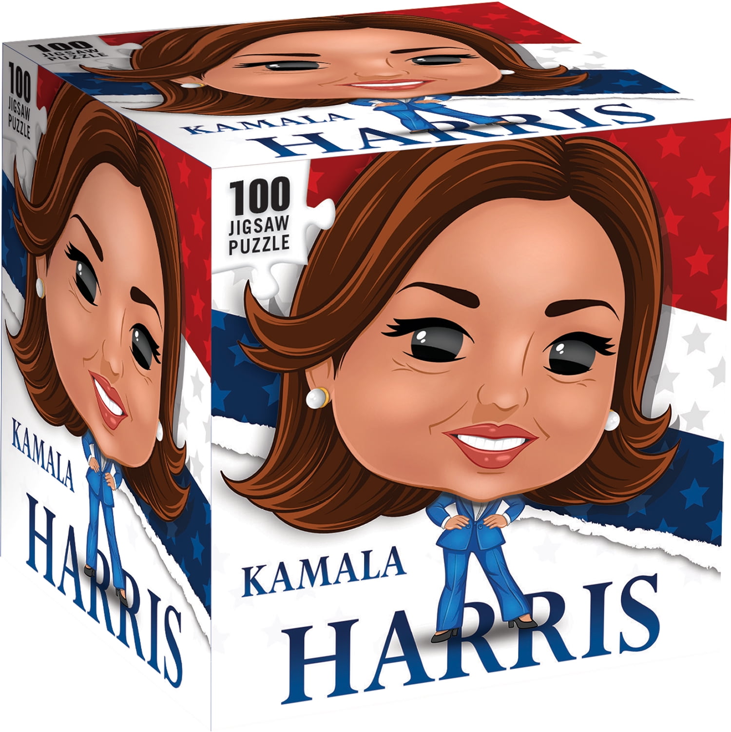 MasterPieces Kamala Harris 100 Piece Jigsaw Puzzle for Kids - Walmart.com