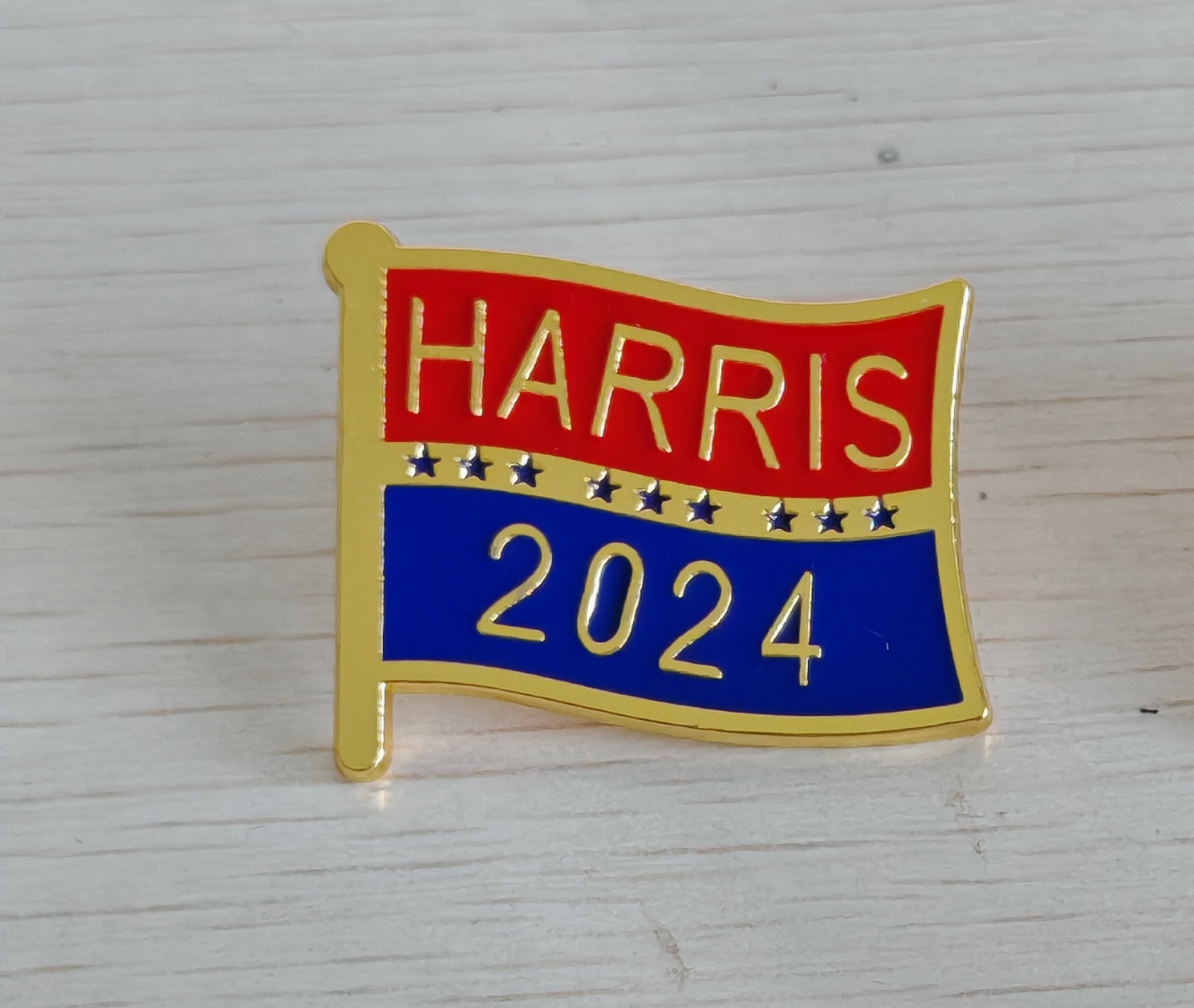 Harris 2024 Flag Pins US Presidential Election Campaign Souvenir ...