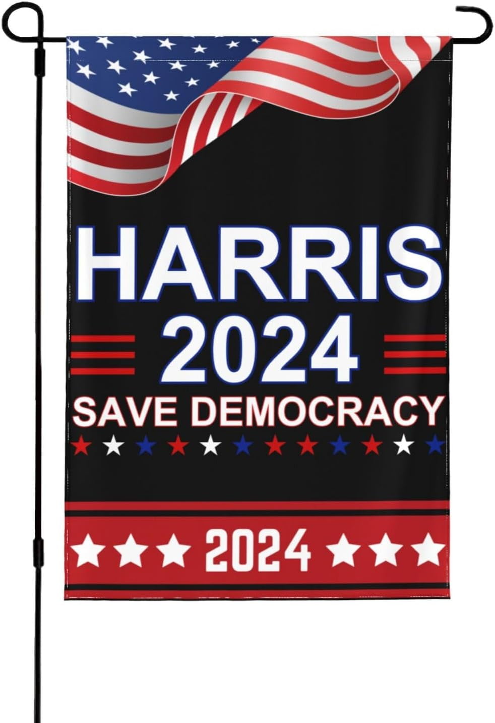 Harris 2024 Garden Flag Double Sided Kamala Harris for President Flags ...