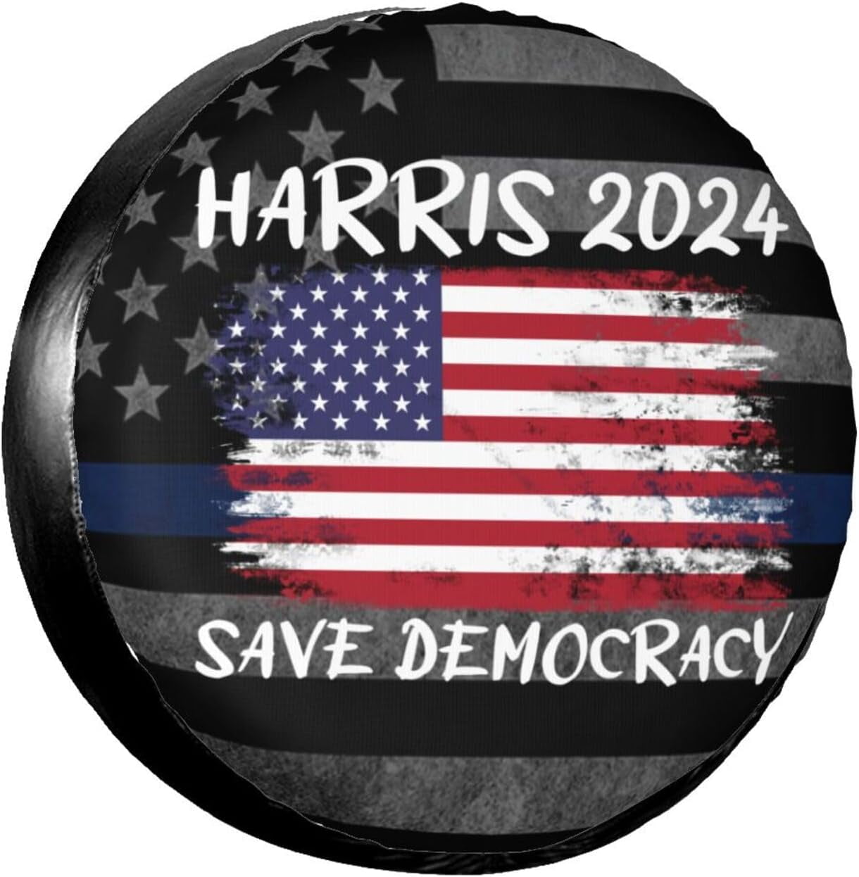 Harris 2024 Save Democracy Harris for President Premium SUV Tire Covers ...