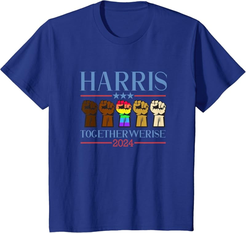 Harris 2024 Shirt Election LGBT Kamala Harris 2024 T-Shirt - Walmart.com
