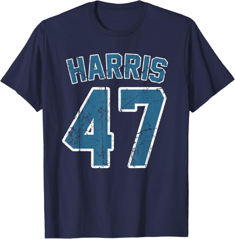 Harris 47 Vintage - Harris 2024 - Kamala 2024 T-Shirt - Walmart.com
