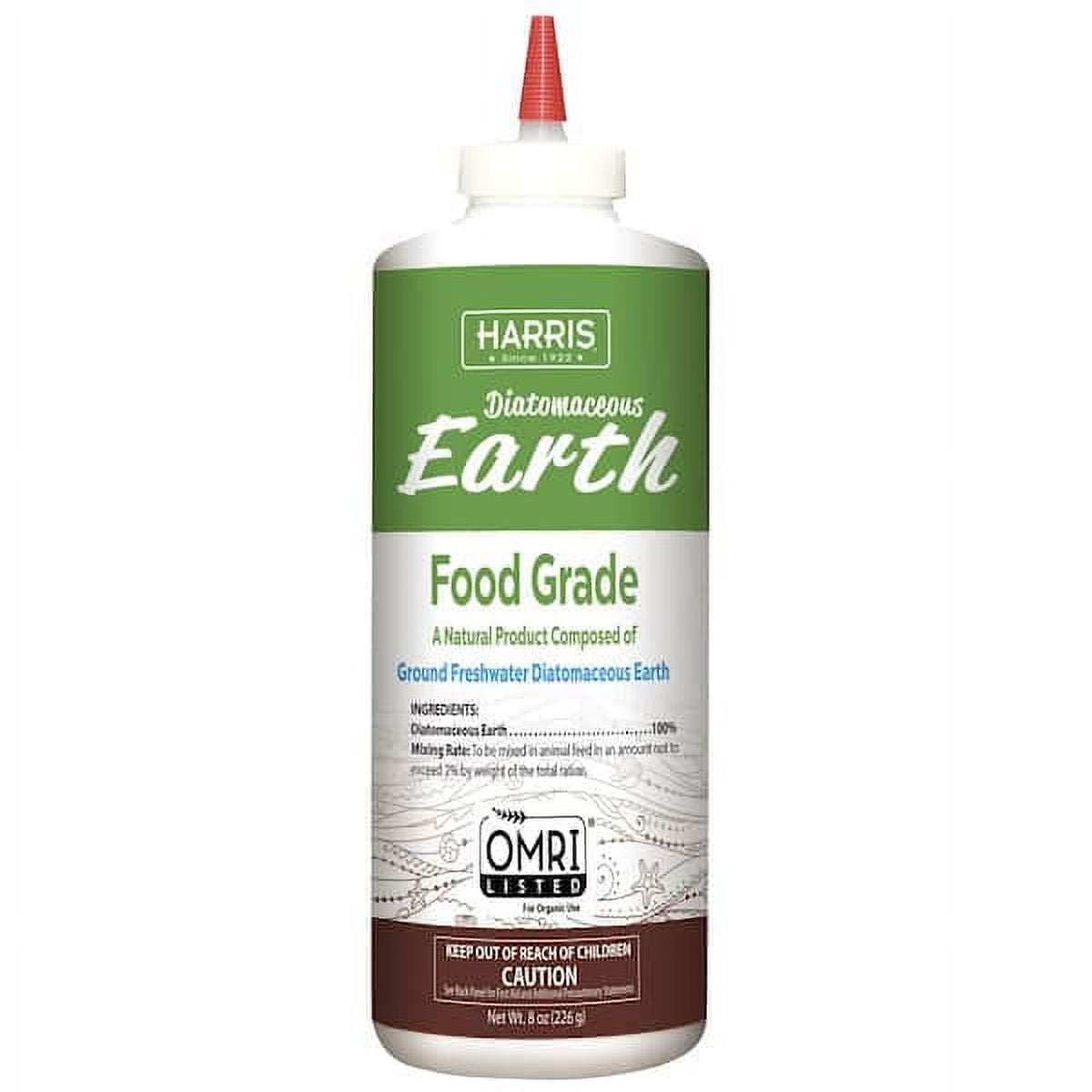 Harris 8 oz. Diatomaceous Earth Food Grade EDE-FG8 - Walmart.com