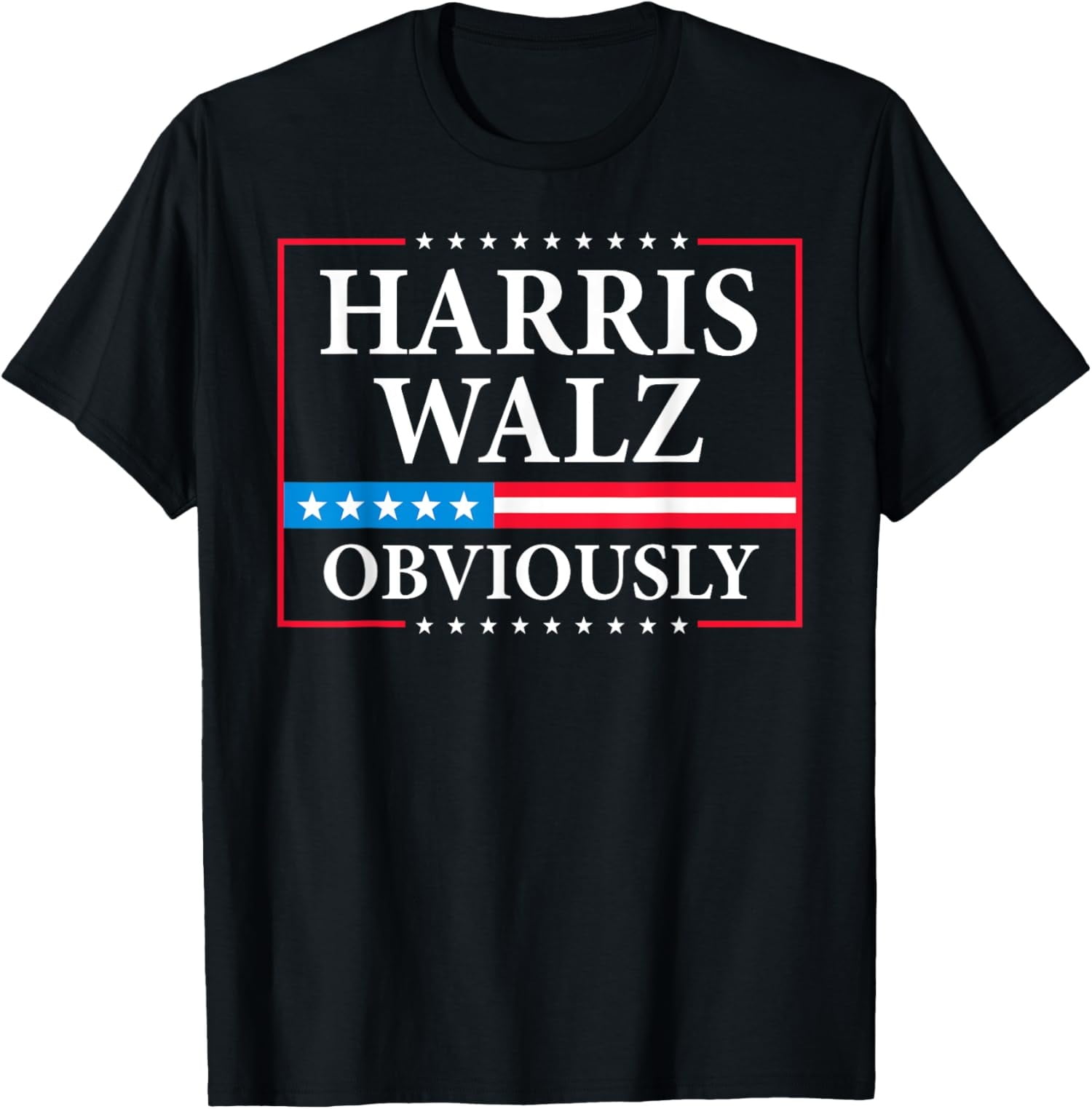 Harris And Waltz For 2024 Obviously Kamala Team Unisex T-Shirt ...