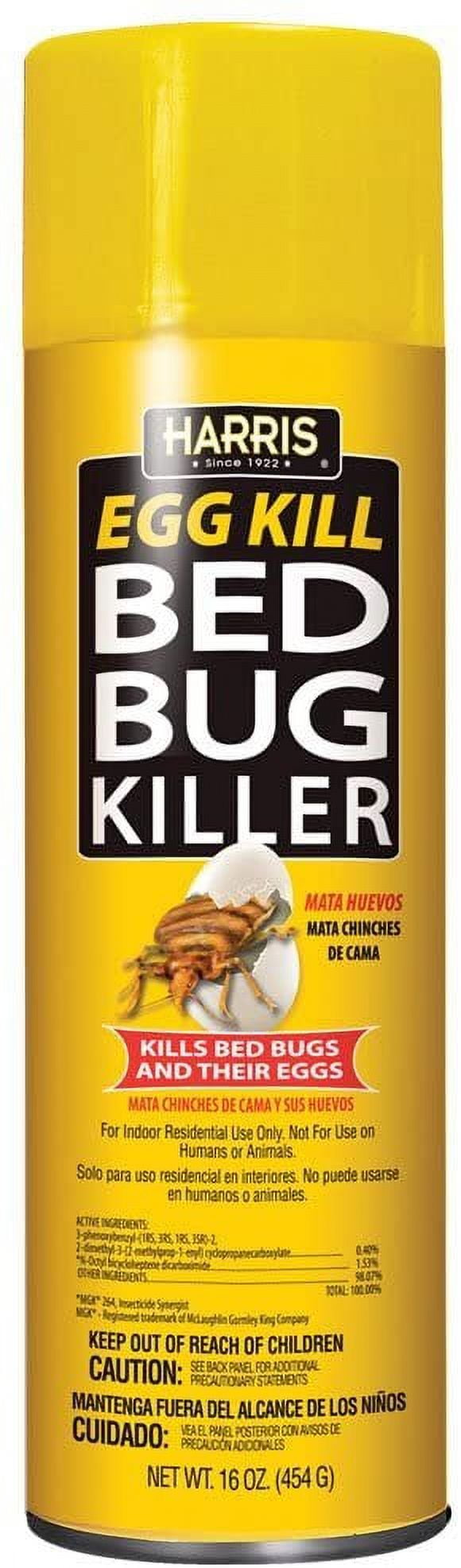 Harris Bed Bug and Egg Killing Aerosol Spray, 16oz - For Indoor Use ...