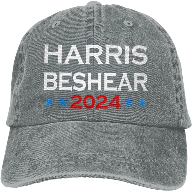 Harris Beshear 2024 Hat Denim Kamala Harris Andy Beshear 2024 Hat ...
